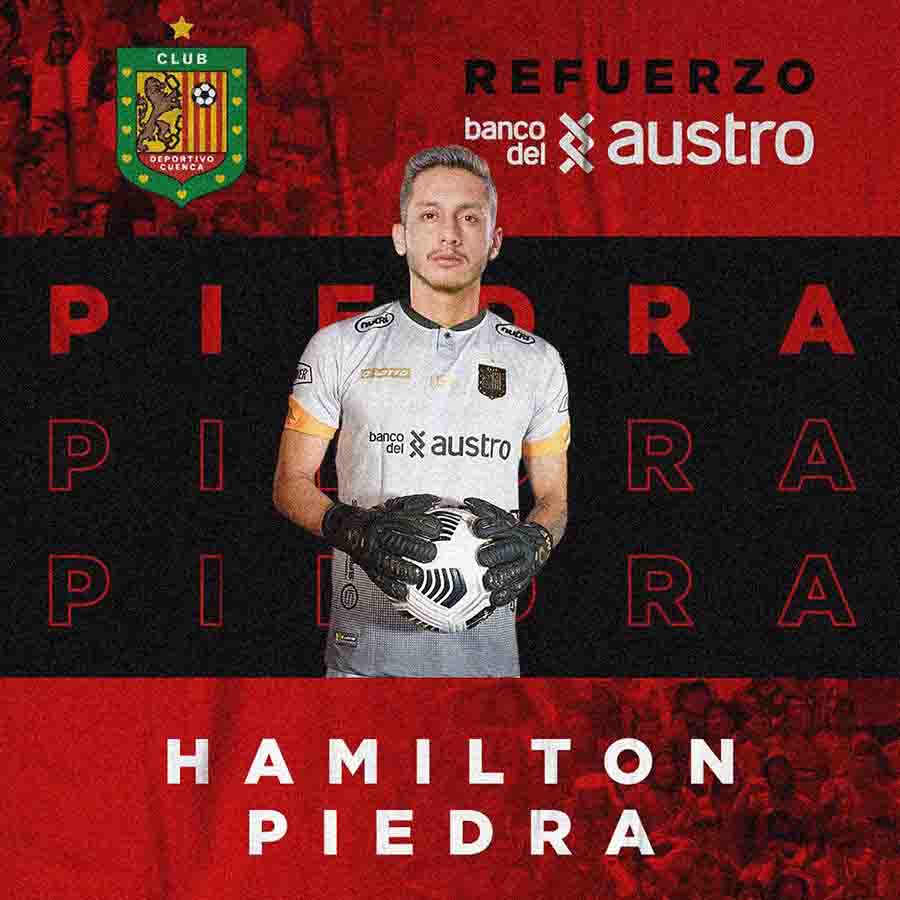 Cuatro años después, Hamilton Piedra regresa a Deportivo Cuenca - El ...