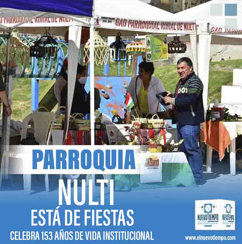 Nulti se alista para celebrar sus 153 años de parroquialización - El ...