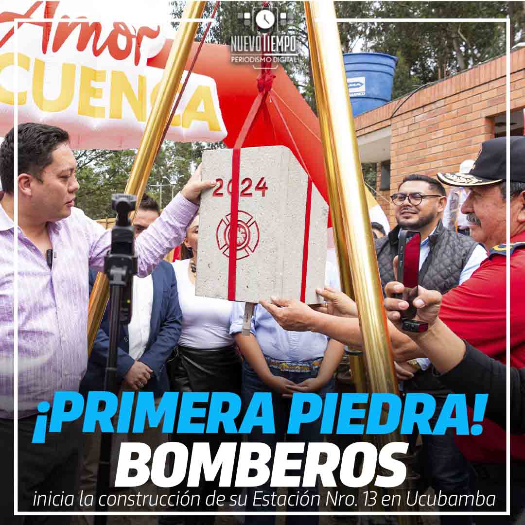 Bomberos Cuenca inicia la construcción de su Estación Nro. 13 en ...