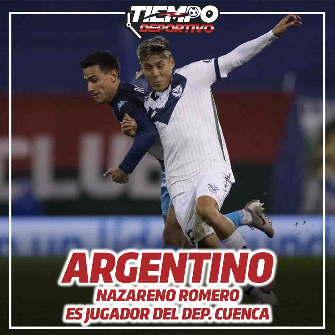 Nazareno Romero, el lateral zurdo que buscaba Dep. Cuenca - El Nuevo ...