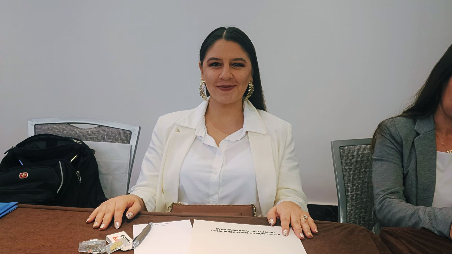 Cuencana María Paz Muñoz representó a atletas en ACODEPA